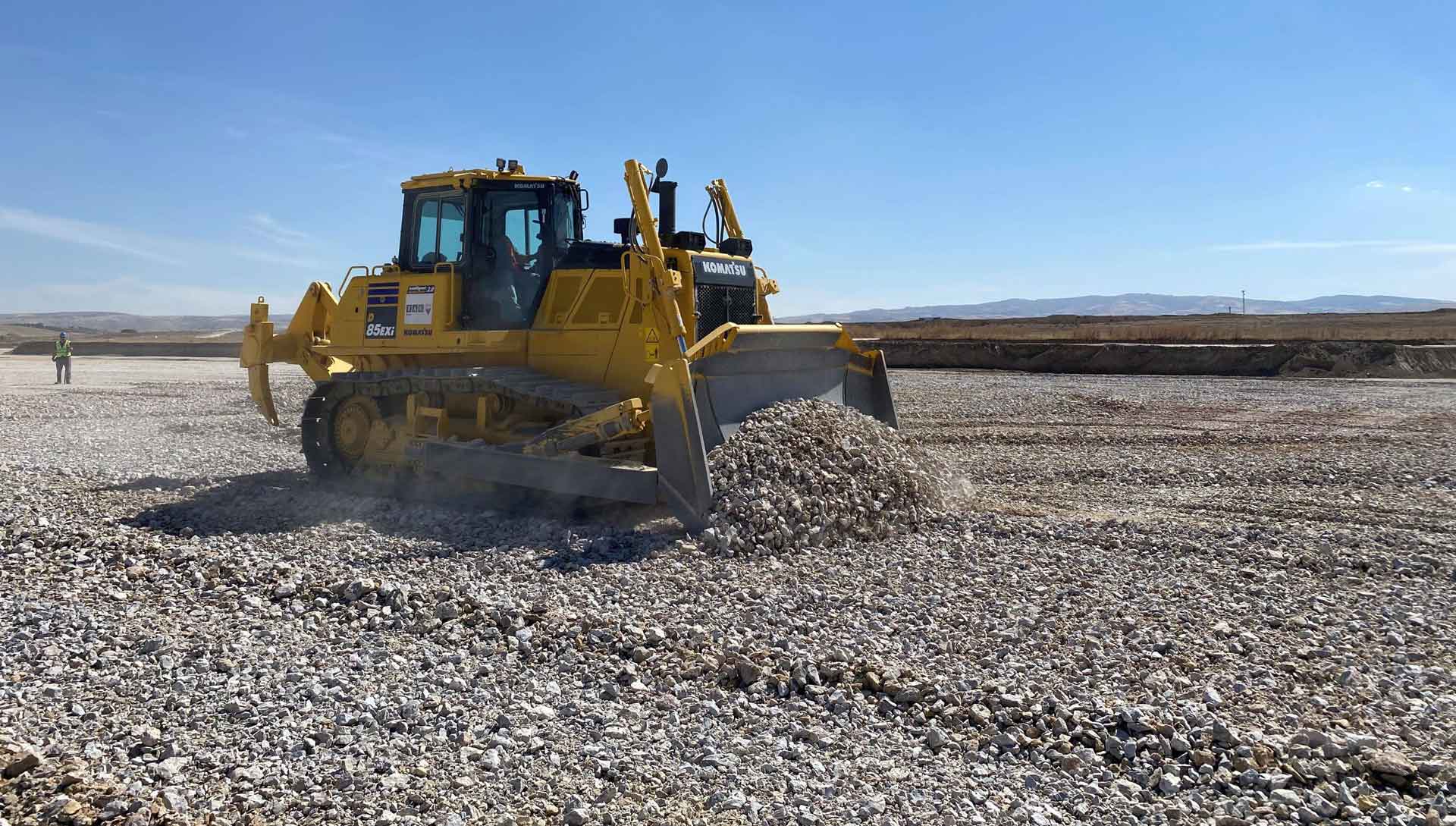 Komatsu D85EXi-18 Akıllı Dozer ile Yüzde 80’e Varan Verimlilik Elde ...